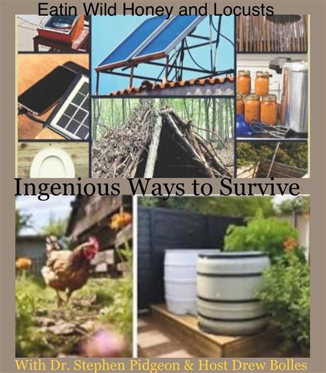 Ingenious Ways To Survive With Dr Stephen Pidgeon Drew Bolles