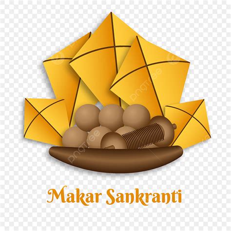 행복한 Makar Sankranti Png 벡터 클립 아트 투명 배경 연 제전 축하 Png 일러스트 및 벡터 에 대한