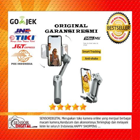 Jual Moza Mini Mx Axis Folding Stabilizer Handheld Gimbal Mobile Phones Shopee Indonesia