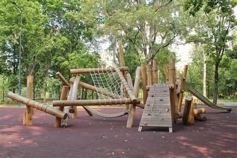 Equipamento De Playground Ao Ar Livre Para Crianças De Segurança