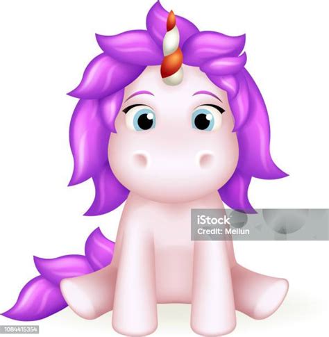 유니콘 3d 귀여운 장난감 만화 캐릭터 디자인 벡터 일러스트 레이 션 3차원 형태에 대한 스톡 벡터 아트 및 기타 이미지 3차원 형태 개념 공주 Istock