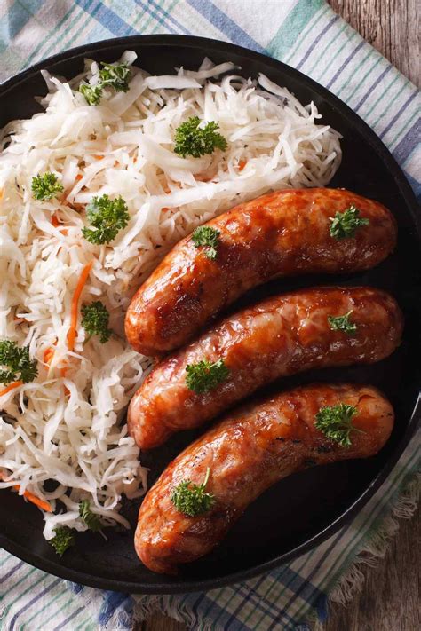 11 Best Bratwurst Recipes Izzycooking