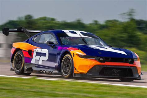 Ford Mustang Gt3 Race Car Unveiled Ready For Le Mans Imsa And Wec In 2024