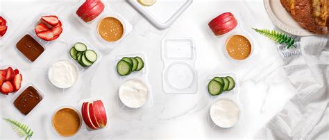 Reusable Snack Containers With Lids 20pcsnew Snack