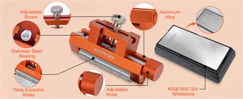 Chisel Sharpening Kit With Diamond Sharpening Stone Honing