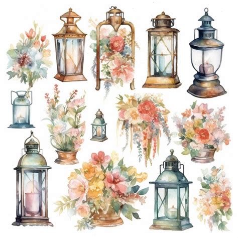 Premium Ai Image There Are Many Different Types Of Lanterns And