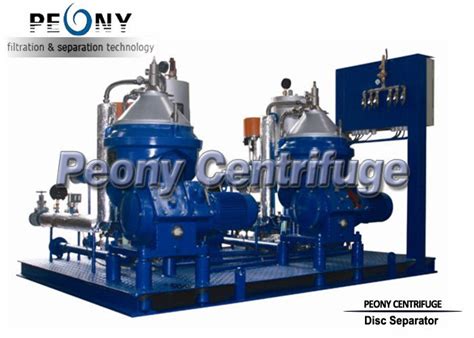 Disc Separator Centrifuge Solid Liquid Separation Equipment