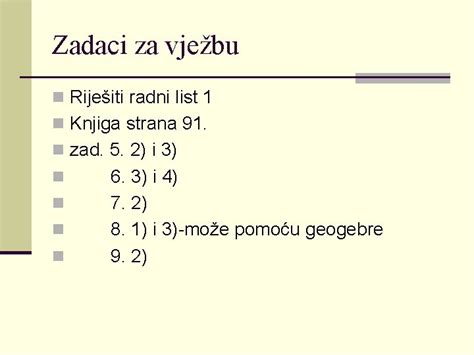 GRAFOVI TRIGONOMETRIJSKIH FUNKCIJA Graf Funkcije Sinus Graf Funkcije