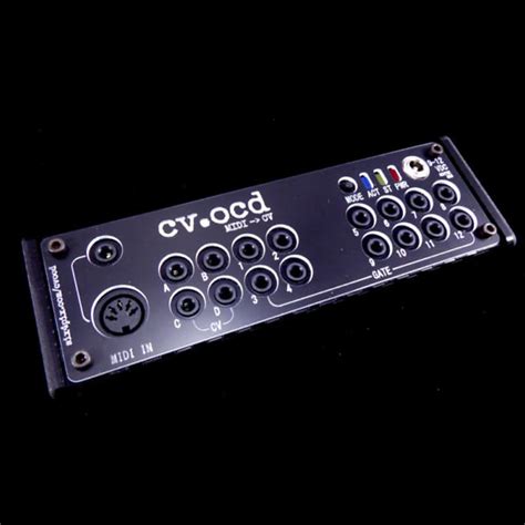 Sixty Four Pixels CV OCD MIDI To CV Converter Box Black Reverb