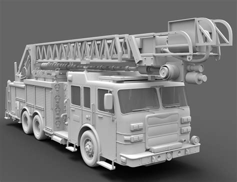 Xi Fire Engine Daz D