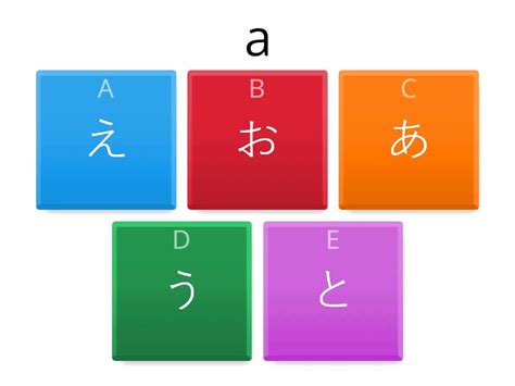 Hiragana Test Kuis