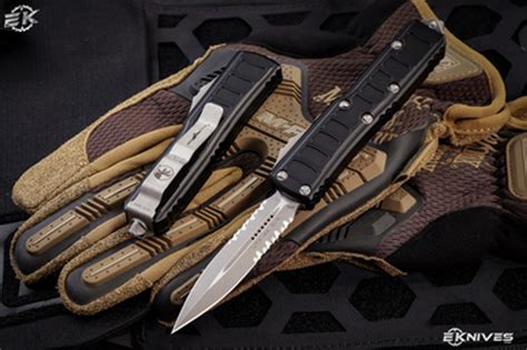 Microtech Utx 85 Ii Stepside Otf Automatic Knife 3 Dagger Apocalyptic