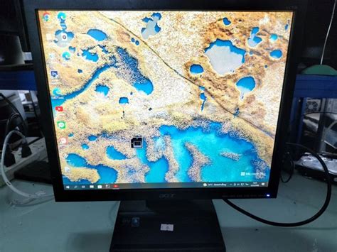จอคอม Acer 17 นิ้วใช้งานปกติมีลำโพงในตัว Th