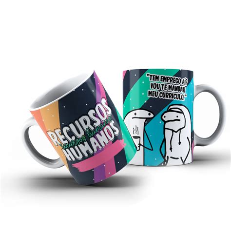 Caneca Flork Profissão Recursos Humanos 325ml