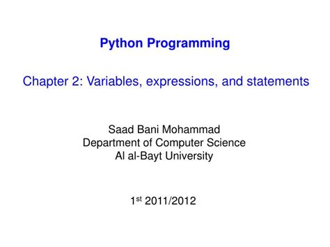 PPT Python Programming PowerPoint Presentation Free Download ID 453072