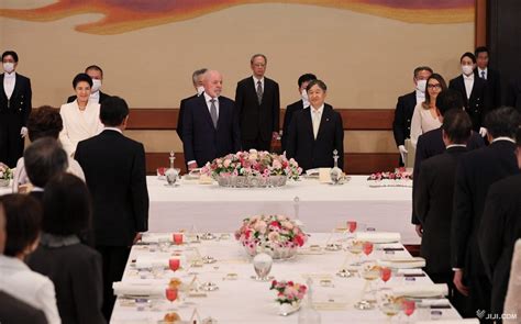 ブラジル大統領夫妻迎え晩さん会 天皇陛下「友好深まり願う」―6年ぶり国賓行事・皇居：時事ドットコム