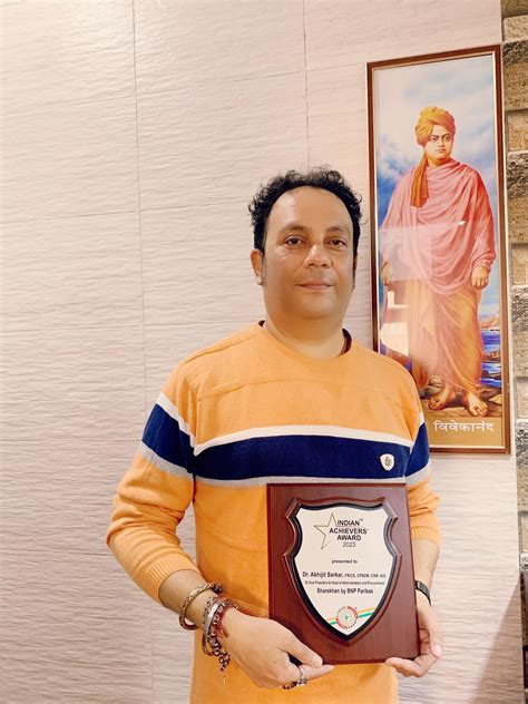 Dr Abhijit Sarkar Indian Achievers Forum