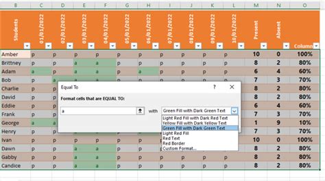 How To Create An Attendance Sheet In Excel Best Excel Tutorial