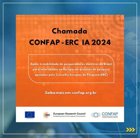 Chamada Confap Erc Ia 2024 Sri Secretaria De Relações Internacionais