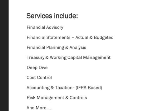 A Complete Virtual Cfo Package Upwork