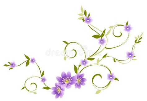 Purple Lotus Flower Stock Illustration Illustration Of Beauty 12515089