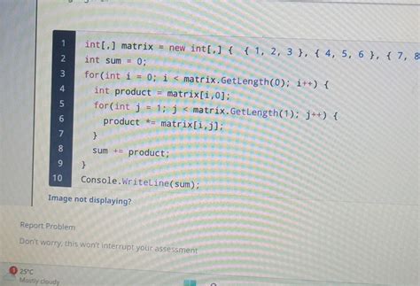 1 Int Matrix New Int 1 2 3 4 5 6 7 8 Int Sum StudyX