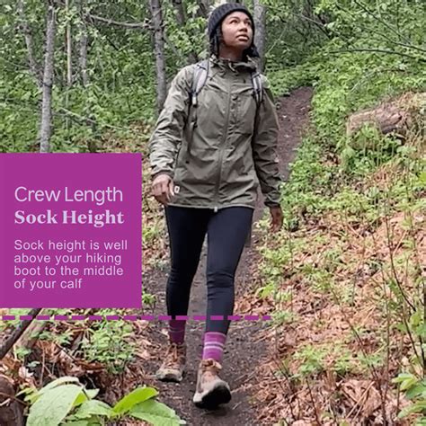 Classic Athletic Merino Wool Hiker Crew Toughcutie