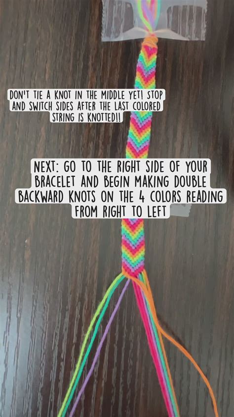 Chevron Bracelet Tutorial Friendship Bracelet Tutorial Easy Bracelet Tu