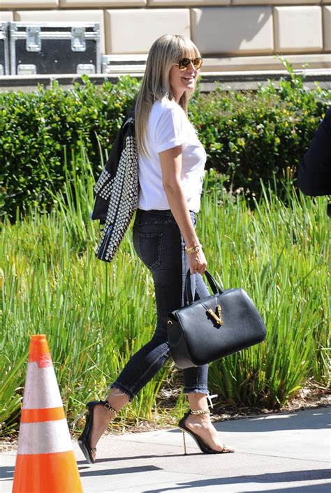 Heidi Klum Arrives At The Americas Got Talent Champions In Pasadena