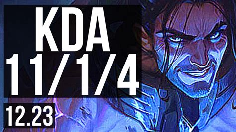 SYLAS Vs AZIR MID 11 1 4 400 Games Dominating KR Master 12
