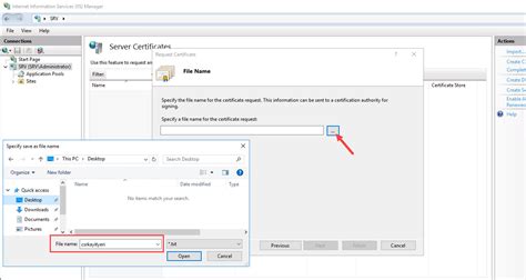 IIS ile CSR Kodu Nasıl Oluşturulur Turhost Destek