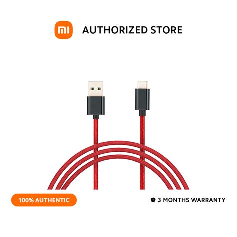 Xiaomi Mi Braided USB Type C Cable Cm Shopee Philippines