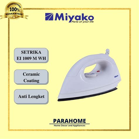 Jual Electric Iron Setrika Miyako EI M Keramik Shopee Indonesia