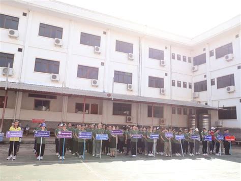 ແມ່ຍິງຫ້ອງວ່າການກະຊວງປ້ອງກັນປະເທດ ຈັດກິດຈະກຳແຂ່ງຂັນກິລາ ສະຫຼອງວັນແມ່ຍິງລາວ ຄົບຮອບ 68 ປີ