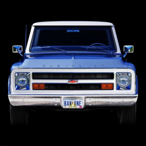 Chevrolet C10 1967 3d Model In Old Cars 3dexport