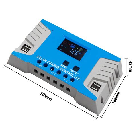 Gcsoar 10a20a30a40a50a60a Off Grid Solar Tracker Controller For Solar