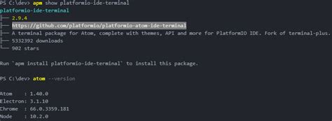 Install Failed Atom 1 40 0 Macos Windows · Issue 770 · Platformio Platformio Atom Ide