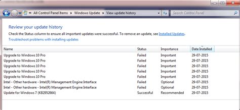 Windwos 10 Upgrade Update Failed With Error Code 80240020 Microsoft