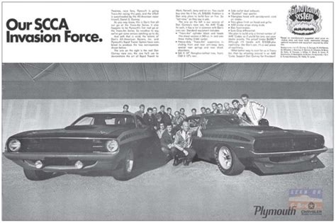1970 Plymouth Barracuda Cuda Vintage Ads E Bodies