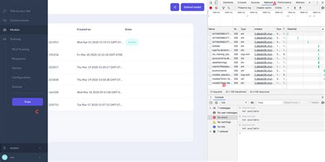 Rasa X Console Won T Train New Model Thinks Nothing Has Changed Deprecated Rasa X