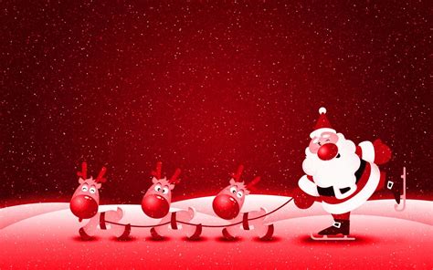 Funny Santa Christmas Wallpapers Wallpaper Cave