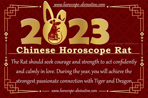 Rat Chinese Horoscope 2023 Love And Relationships