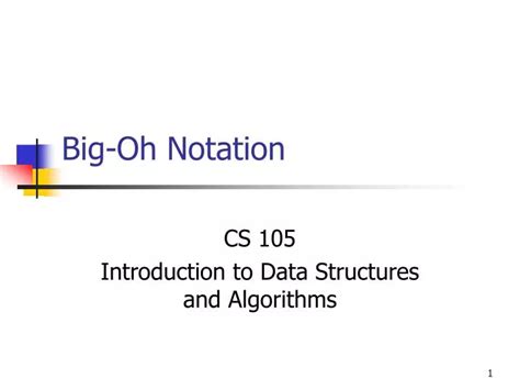 Ppt Big Oh Notation Powerpoint Presentation Free Download Id7036642