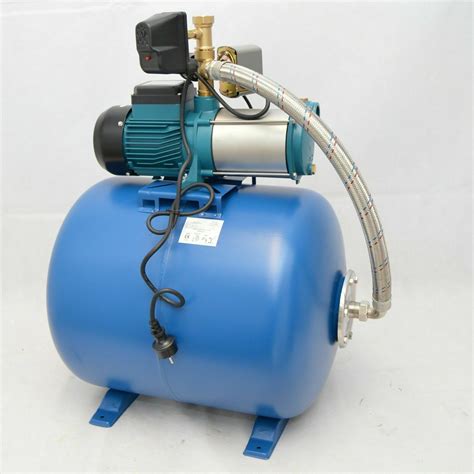 Hauswasserwerk 100 Liter 5-stufige Pumpe MH1300 + Trockenlaufschutz SK ...
