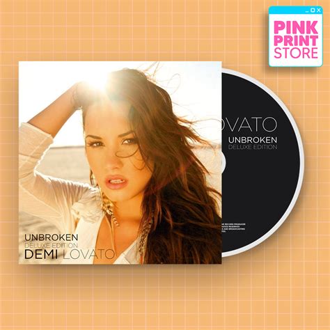 Demi Lovato Unbroken Deluxe Edition Japanese Version Fan Made