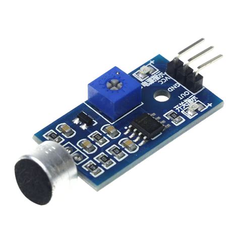 3pin Voice Sound Detection Sensor Module Intelligent Smart Vehicle Robot Helicopter Airplane