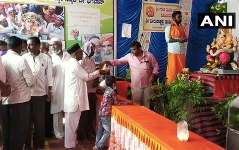 Karnataka In Hubli Ganesh Chaturthi And Muharram Are Being Celebrated