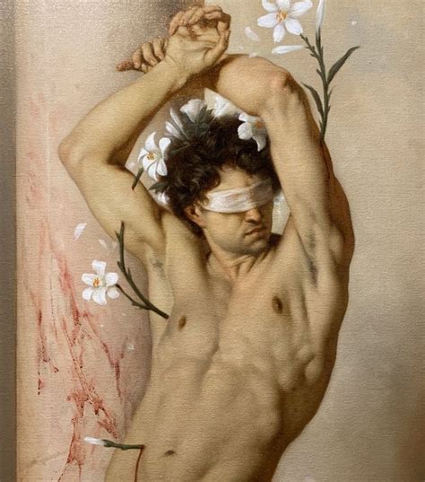 Roberto Ferri Saint Sebastian 2022 Detail Renaissance Art