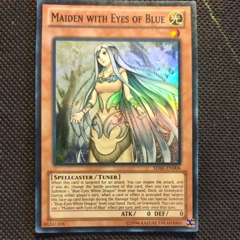 Thẻ Bài Yugioh Maiden With Eyes Of Blue Shopee Việt Nam