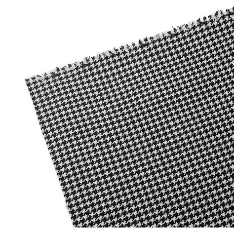 Black And White Houndstooth Fabric By The Metre Cf12173